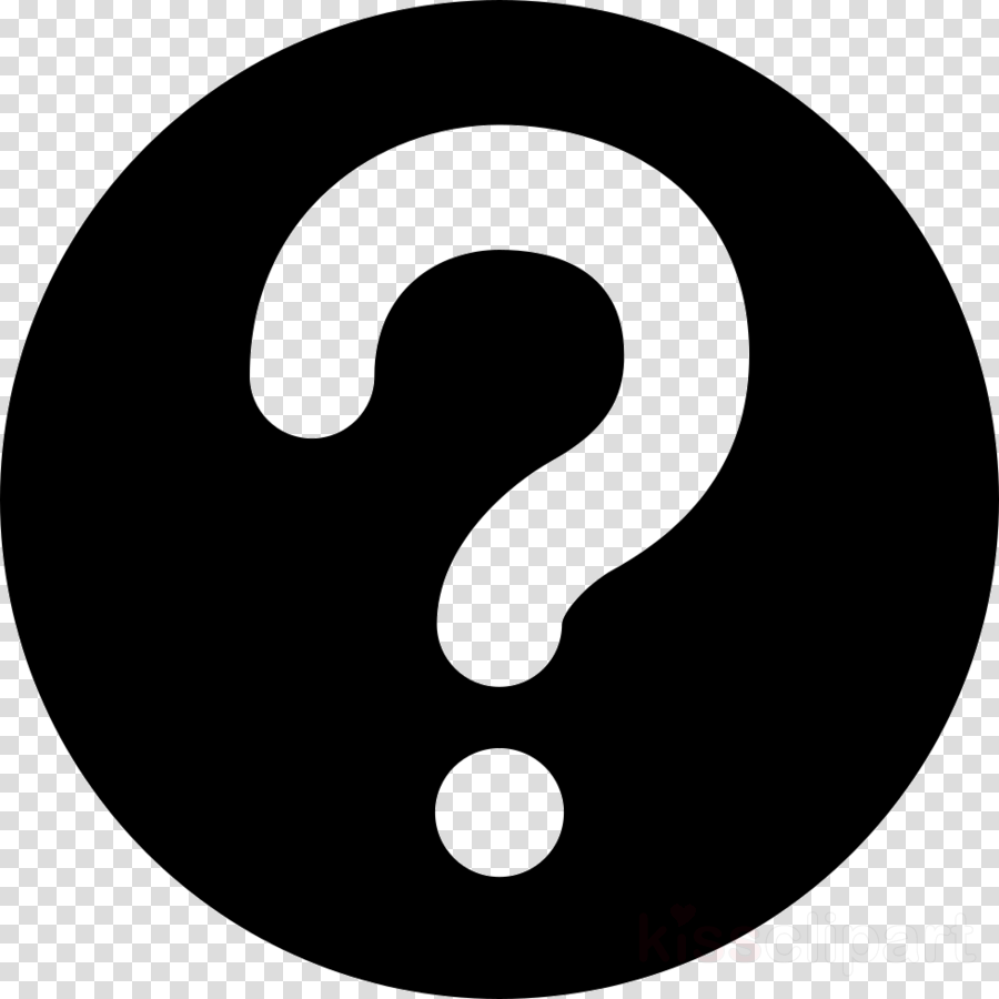 Question Mark Transparent Button Clipart Computer Icons - Circle With ...