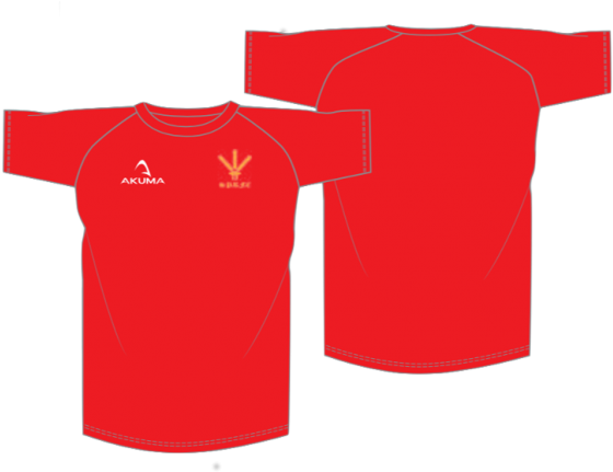 Download Akuma Red Tech Tee - Active Shirt PNG Image with No Background ...