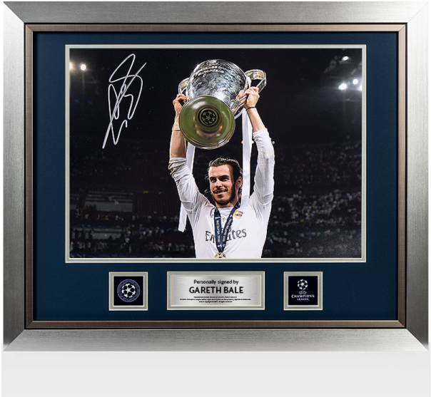 Download Gareth Bale Official Uefa Champions League Signed And - Gareth ...