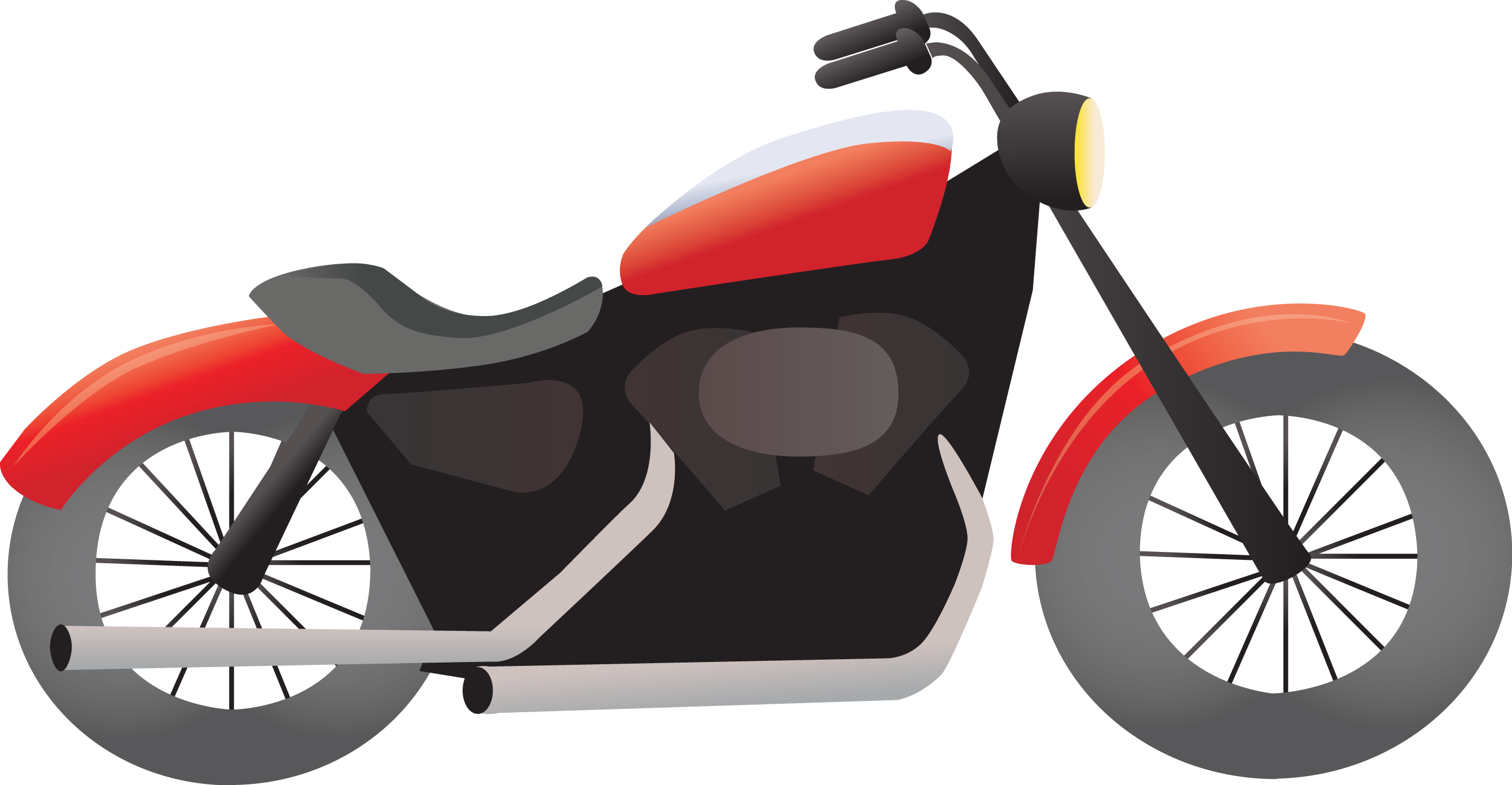 Download Motorcycle-red PNG Image with No Background - PNGkey.com