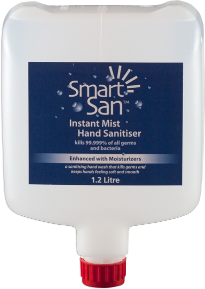 Download Smart San Instant Mist Hand Sanitiser PNG Image with No ...