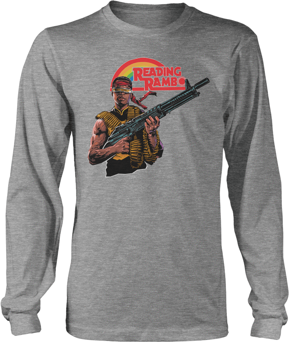 Download Reading Rambo - Love Being African, Congo PNG Image with No ...