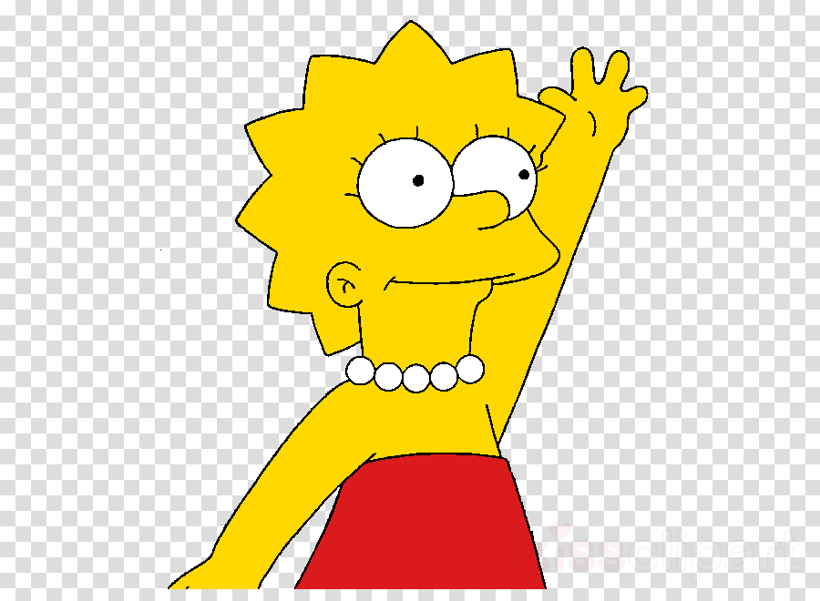Download Cartoon Clipart Milhouse Van Houten Lisa Simpson Ralph - Black ...