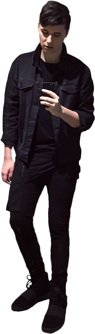 Transparent Cool Outfit Dan - Transparent Daniel Howell Png - Free ...