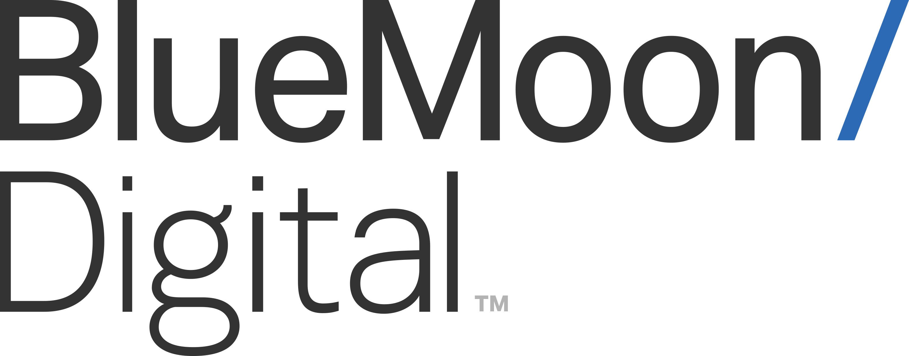 Blue Moon - Blue Moon Digital Logo - Free Transparent PNG Download - PNGkey