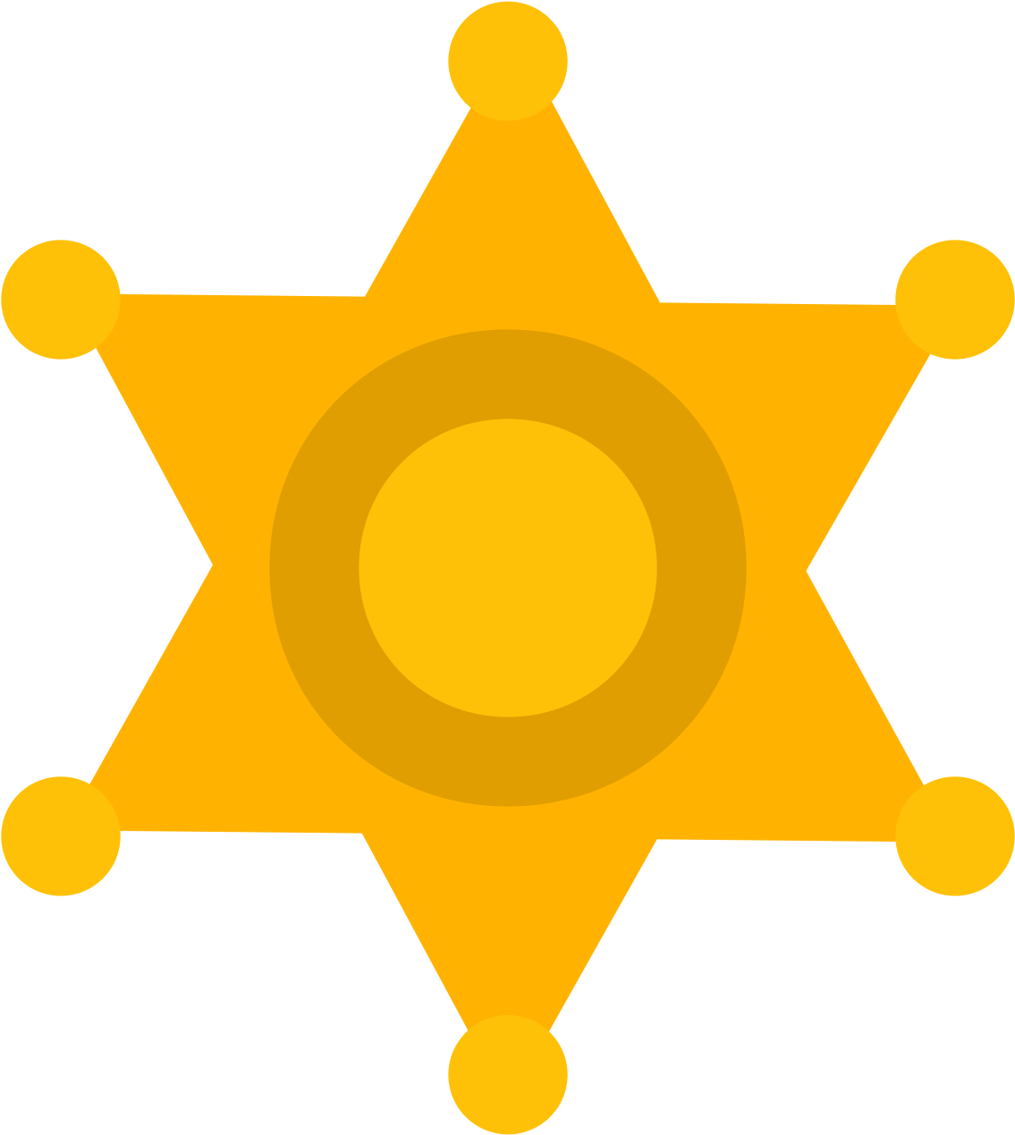 Download This Can Be Described As A Star With Six Edges Whose - Sheriff ...