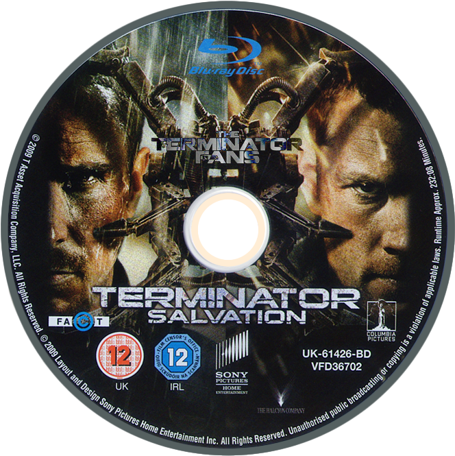 Download Terminator Salvation Blu-ray - Terminator Salvation PNG Image ...