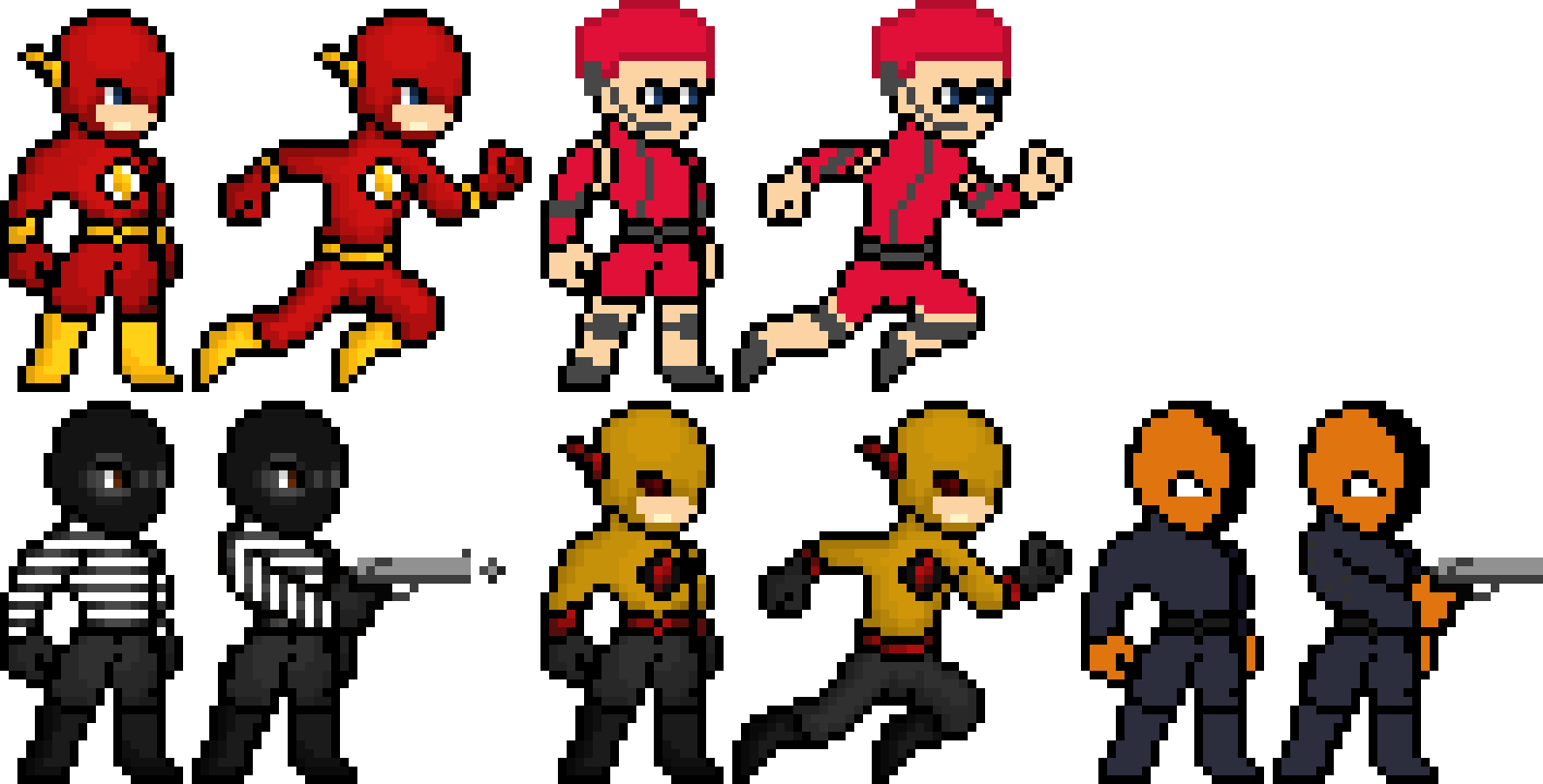 Download The Flash Pixel Art Collection - Flash Pixel Art PNG Image ...
