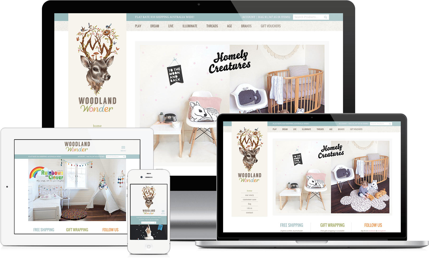 Download Custom Wordpress Ecommerce Website - Web Design PNG Image with ...