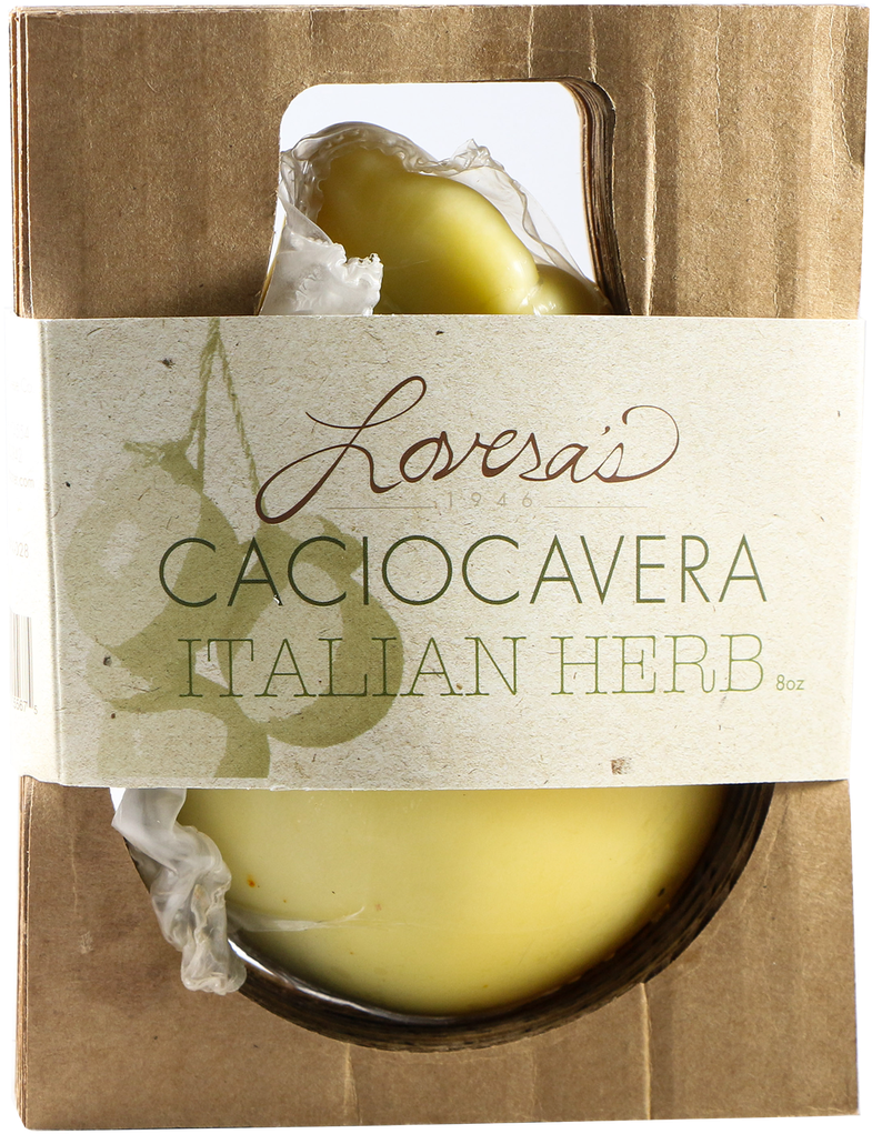 Download Hand-formed Italian Herb Caciocavera - Lovera's Grocers PNG ...
