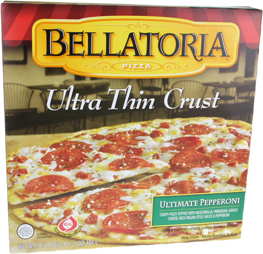 Bellatoria Ultra Thin Crust Ultimate Pepperoni Pizza - Bellatoria ...