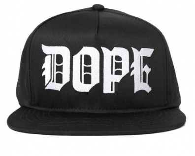 Download Transparent Hat Snapback - Street Dance Hip Hop Dope Snapback Cap Blk/blk Leather PNG ...