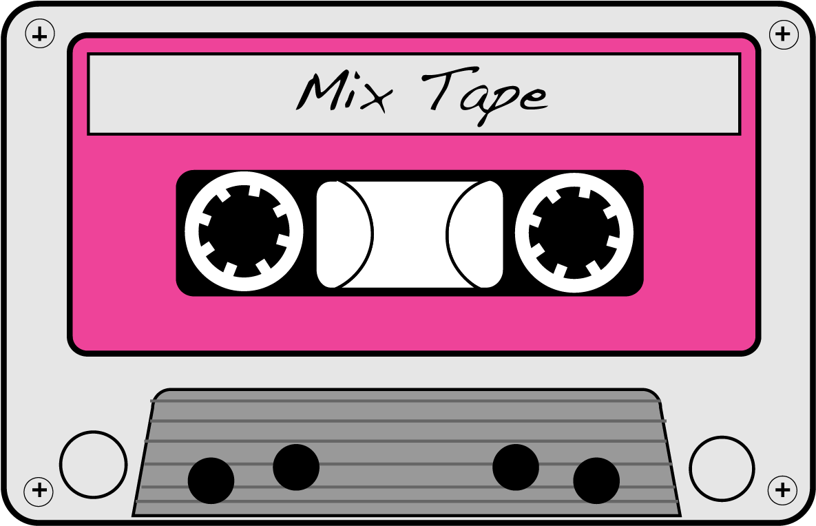 Download Mixtape Drawing Mix Tape - Mix Tape Clip Art PNG Image with No ...