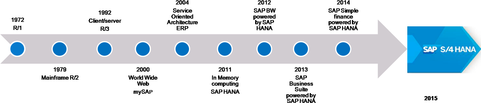 Download Architecture - Evolution Of Sap S 4 Hana PNG Image with No ...
