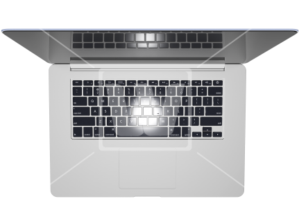 Download Laptop Top View - Macbook Pro PNG Image with No Background ...