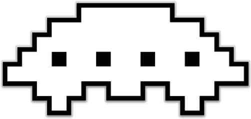 Space Invaders Alien Png High-quality Image - Space Invaders Sprites ...
