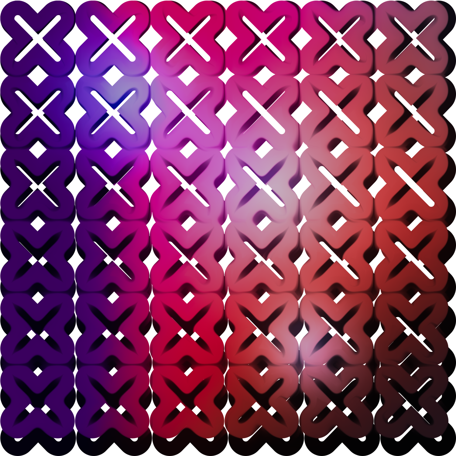 Download Red Grid Cross Design - Motif PNG Image with No Background ...