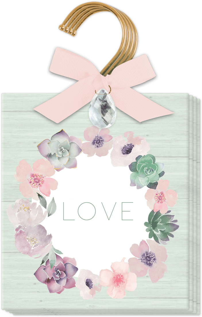 Download Floral Wreath Hook Fragrance Sachets - Rose PNG Image with No ...