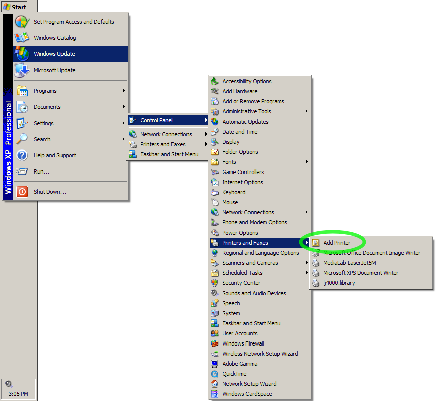 Download The Picture Below Shows The Location Of The “add Printer ...