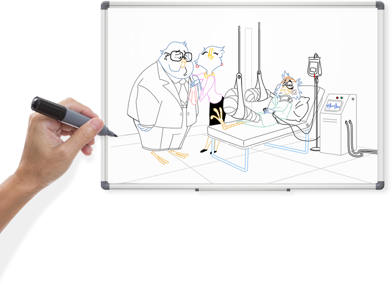 Download Whiteboard - Animation PNG Image with No Background - PNGkey.com