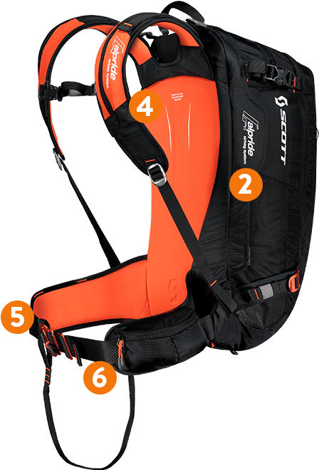 Download Ap - Scott Alpride 32l PNG Image with No Background - PNGkey.com