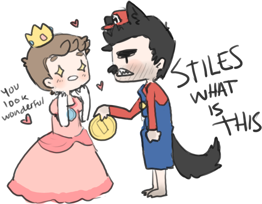Sterek Cartoon