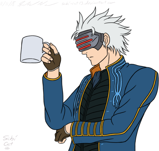 Download Sabi Man Fictional Character Male Cartoon - Vergil PNG Image ...