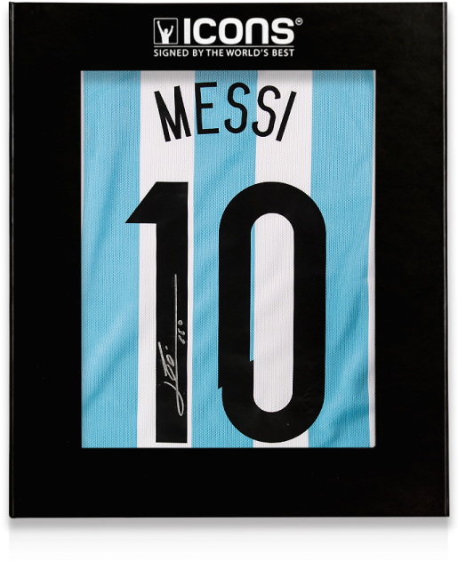 Download Lionel Messi Official Back Signed Argentina 2015-16 - Lionel ...