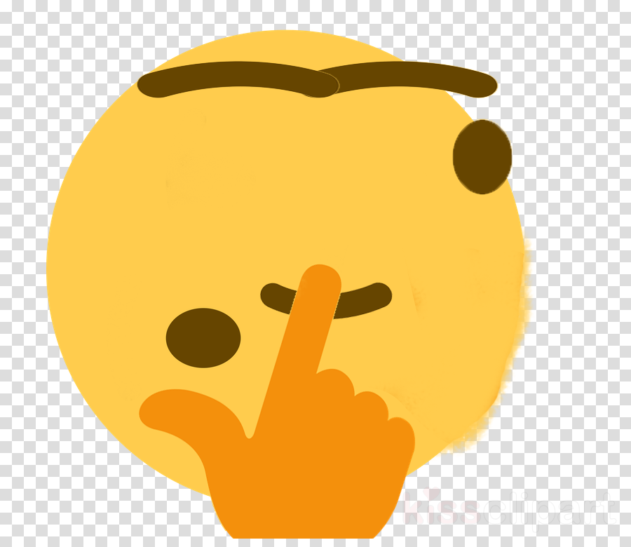 Thinking Discord Clipart Emote Smiley Emoticon - 뽑고 싶어 안달 나게 하는 자기소개서 ...