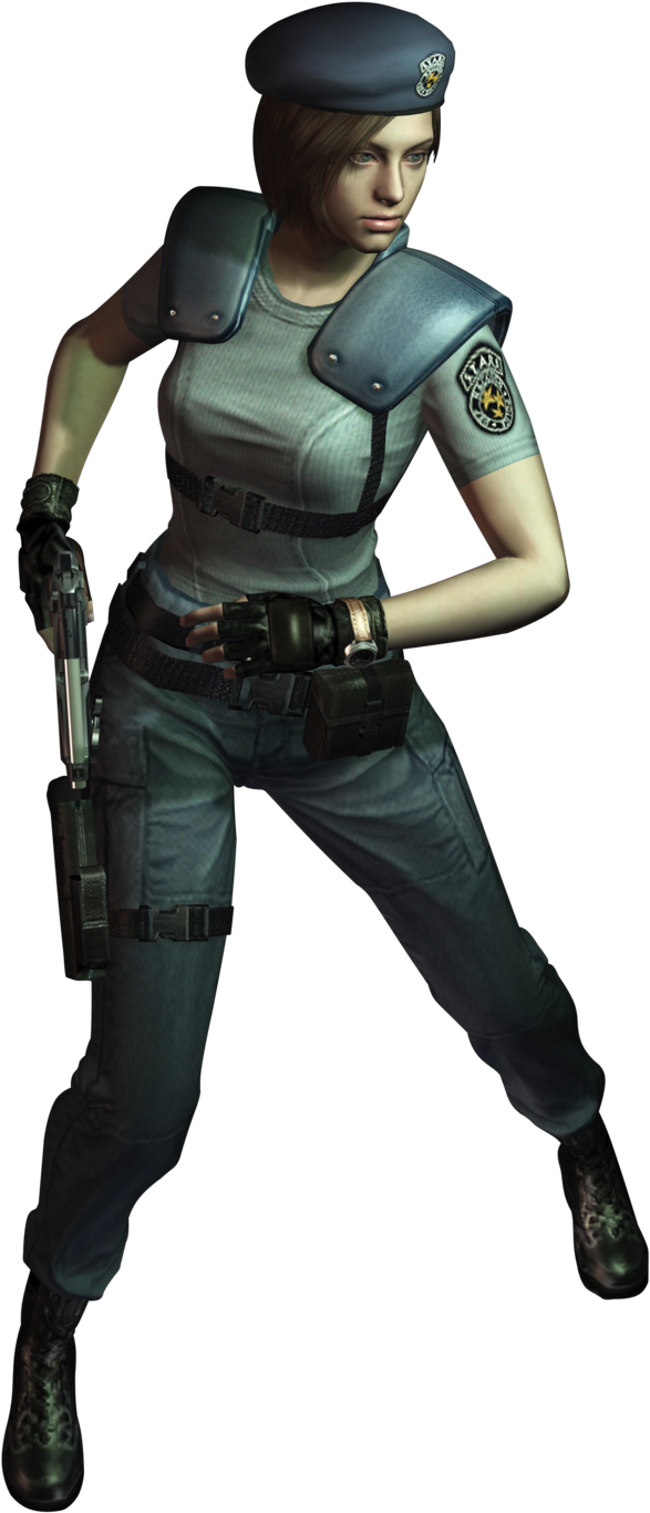 Download Jill Valentine Is The Machine Specialist Of Alpha Team - Jill Valentine Re1 Remake PNG ...