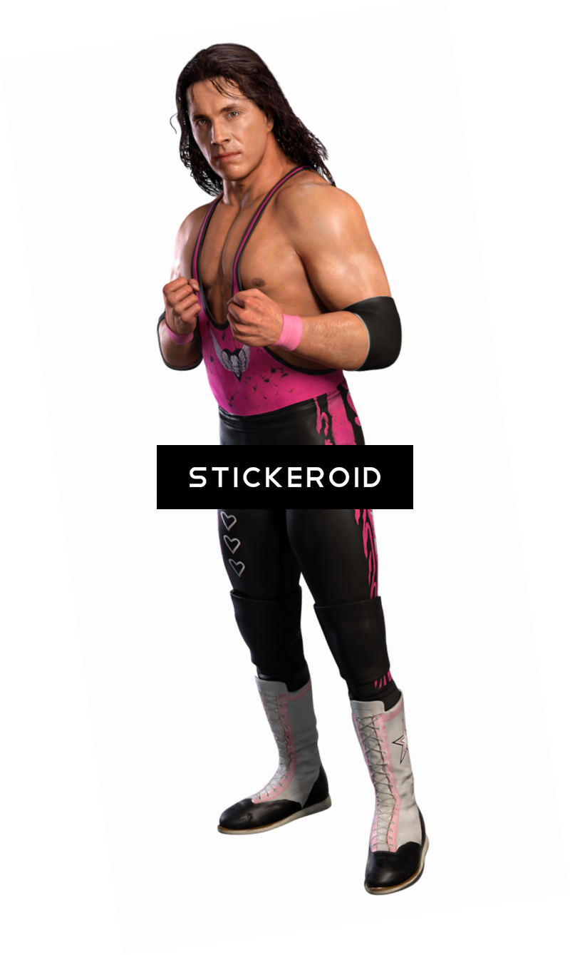 Download Bret Hart Wwe - Bret Hart Svr 2011 PNG Image with No ...