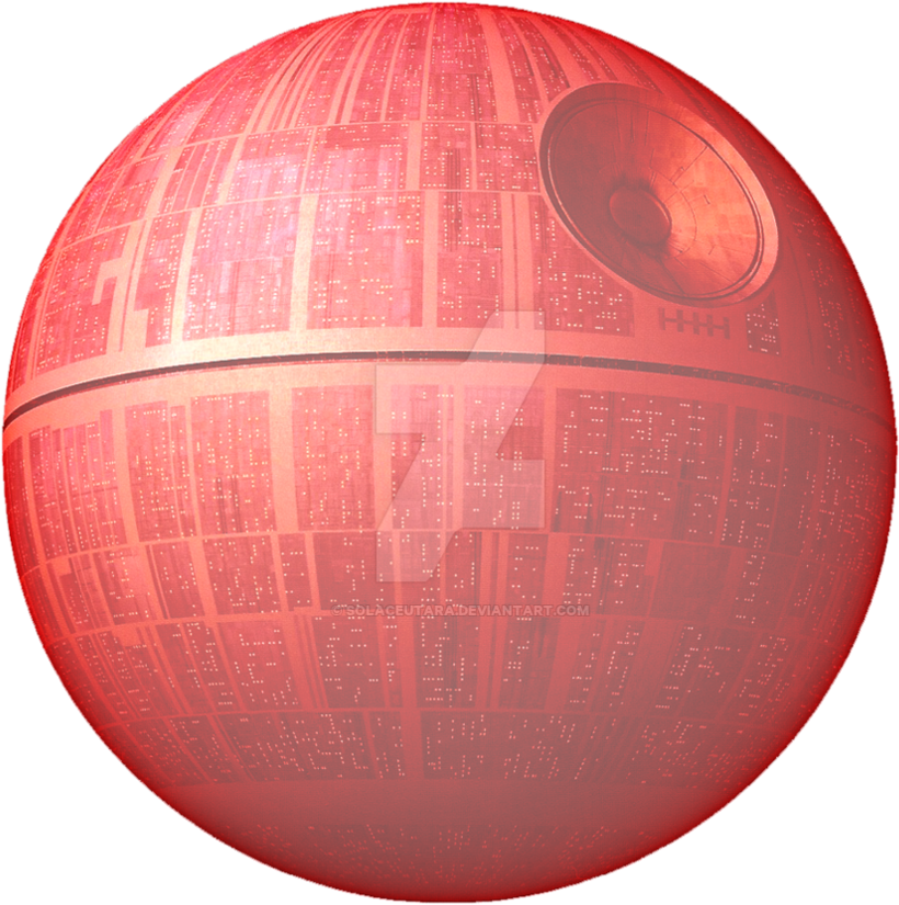 Download Death Star Texture Png Clip Art Free Library - Star Wars Death ...