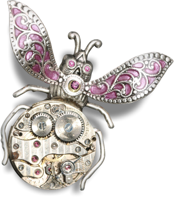Steampunk Bug Robot Mechanical Metal Fly Insect Gears - Steampunk ...