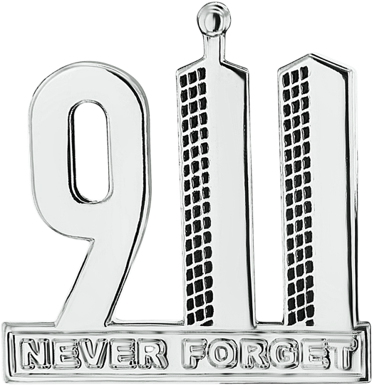 Download Commemorative Pin The Garden - Never Forget 911 2018 PNG Image ...