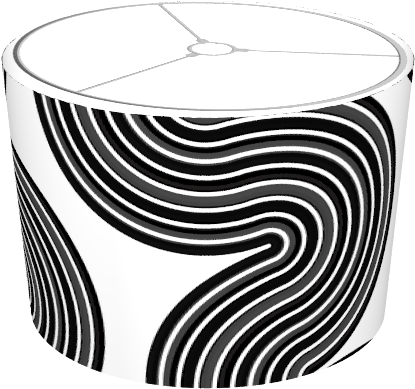 Download Black And Gray Curvy Lines - Coffee Table PNG Image with No ...