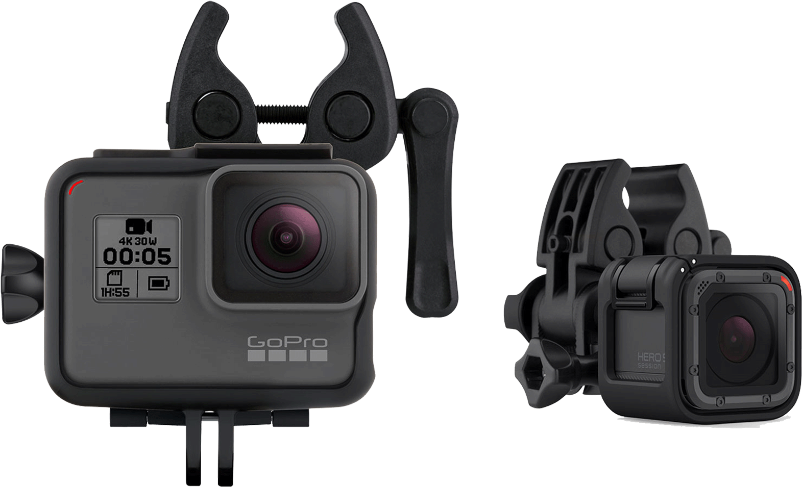 Download Gopro Gun Rod Bow Mount PNG Image with No Background - PNGkey.com