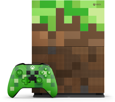 Download Xbox One S Minecraft - Minecraft Limited Edition Xbox One S ...