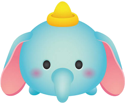 Download Disney Tsum Tsum Dumbo Png PNG Image with No Background ...