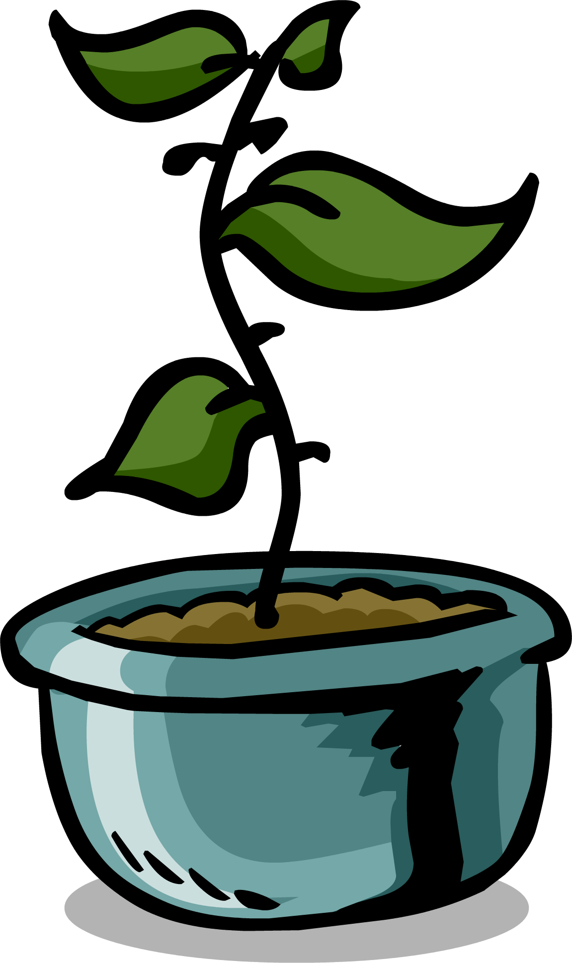 Download Rare Flower Pot Sprite 004 - Sprite Flower Pot PNG Image with ...