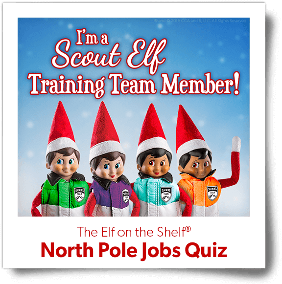 Download Elves - Elf On The Shelf Scout Elf Training Team PNG Image ...