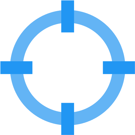Focus Icon Blue - Free Transparent PNG Download - PNGkey