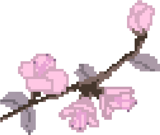 Download Sakura Tree - Pixel Art Sakura Tree PNG Image with No ...