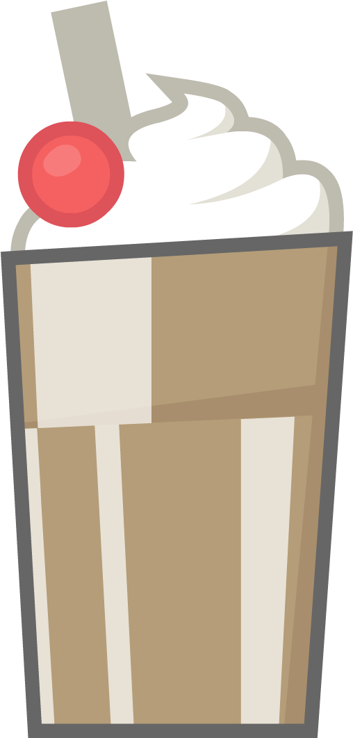 Milkshake Asset - Bfdi Fan Made Assets - Free Transparent PNG Download ...