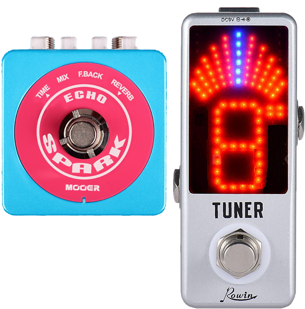 Download Mooer Spark Echo Micro Effect Pedal & Rowin Tuner Make - Rowin ...
