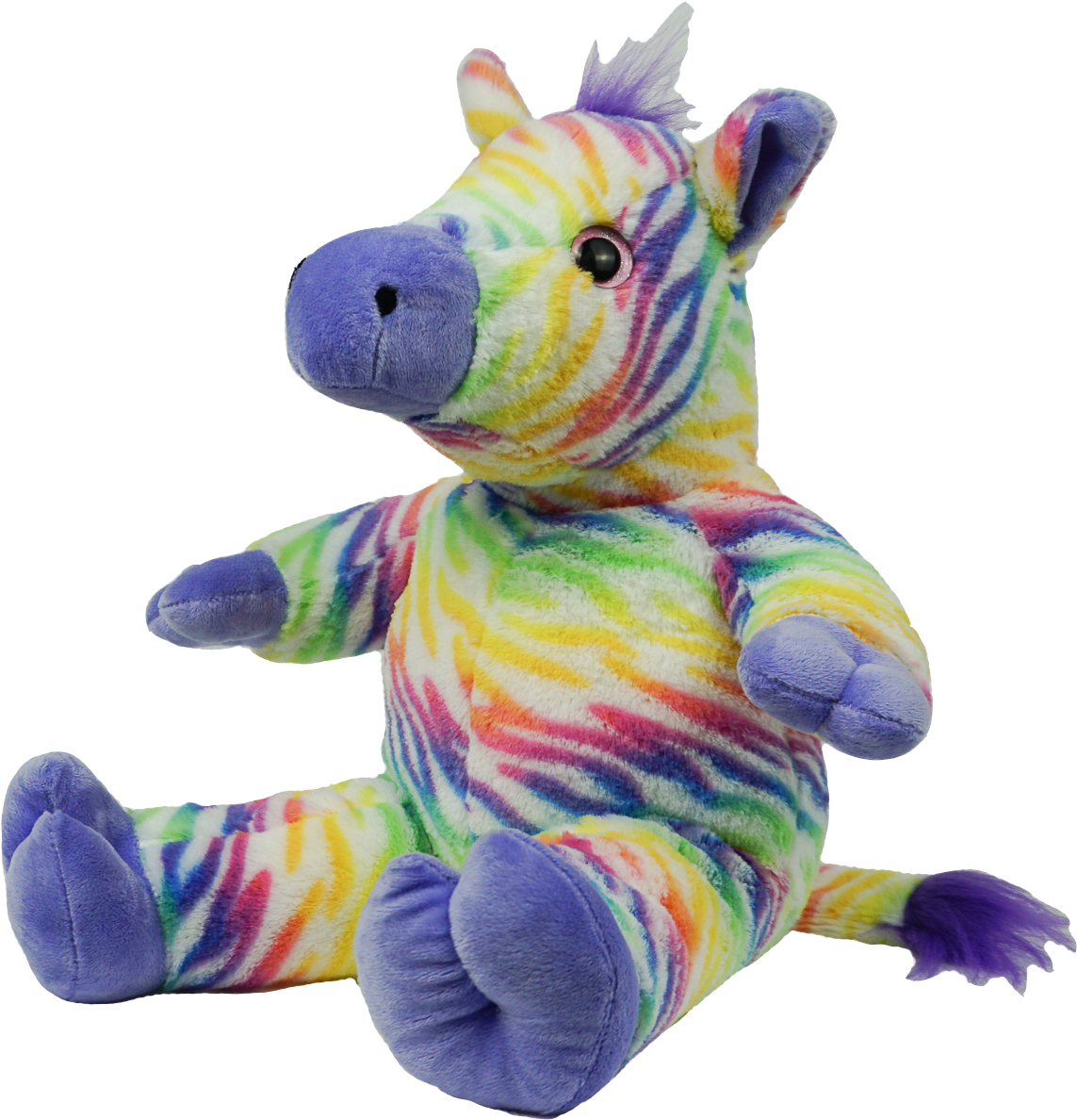 Download 16″ Zip The Zebra - Stuffed Toy PNG Image with No Background ...