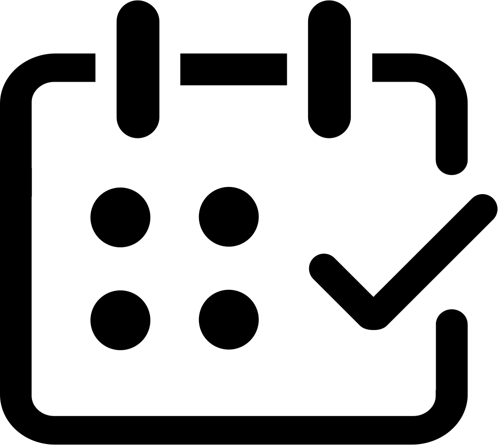 Download Png File - Attendance Outline Icon PNG Image with No ...