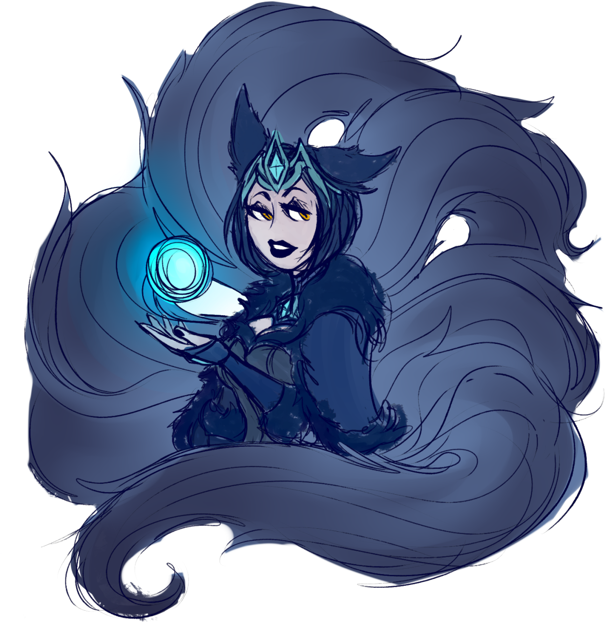 Download Nine Tailed Fox, League Of Legends, Wells, Champion ...