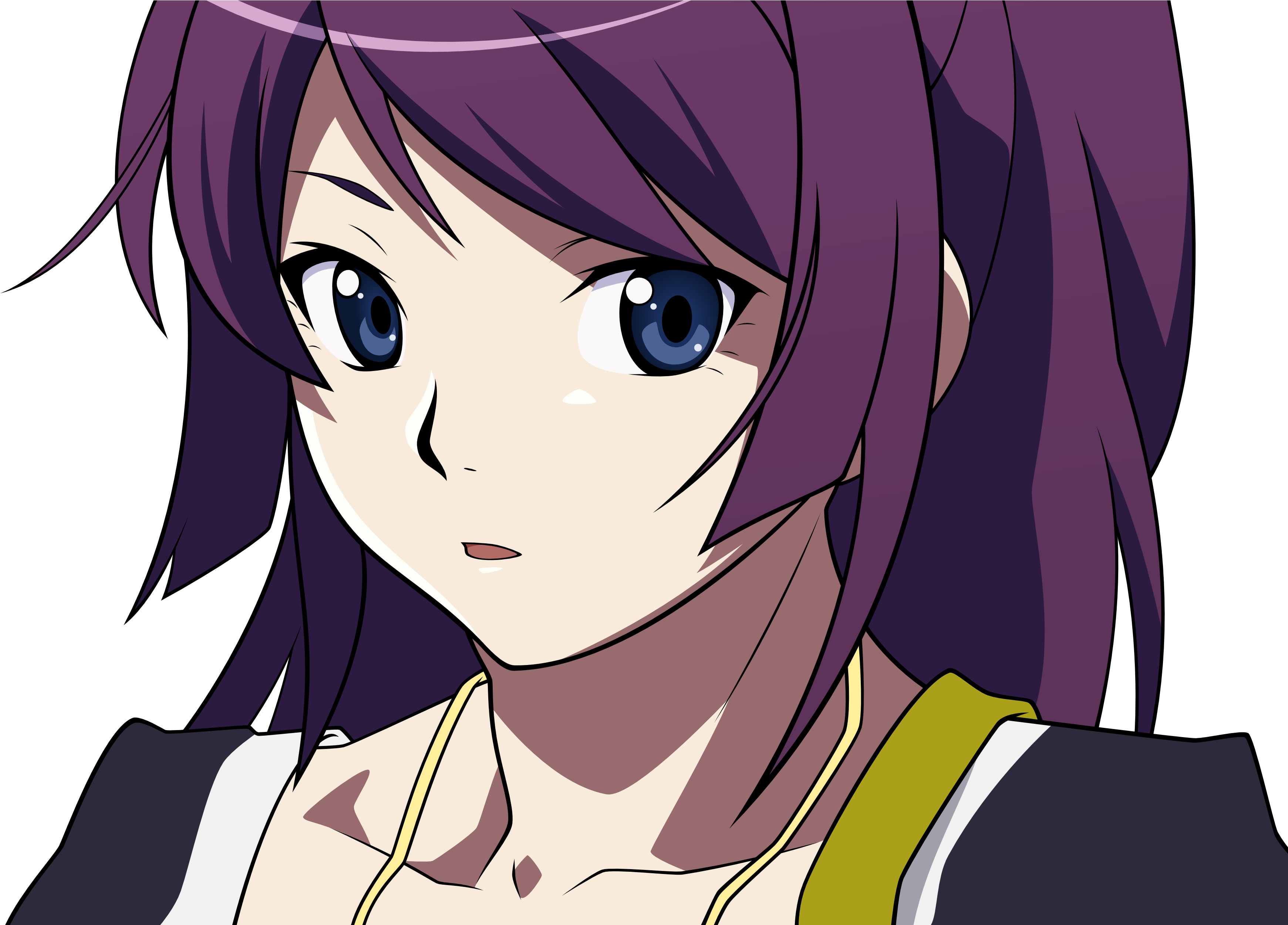 Download Png - Render Senjougahara Hitagi Senjougahara Png - Free ...