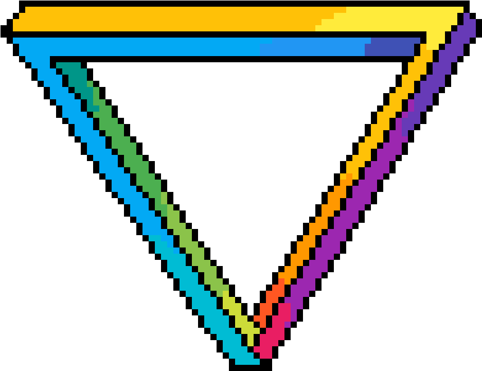 The Penrose Triangle - Penrose Triangle - Free Transparent PNG Download ...