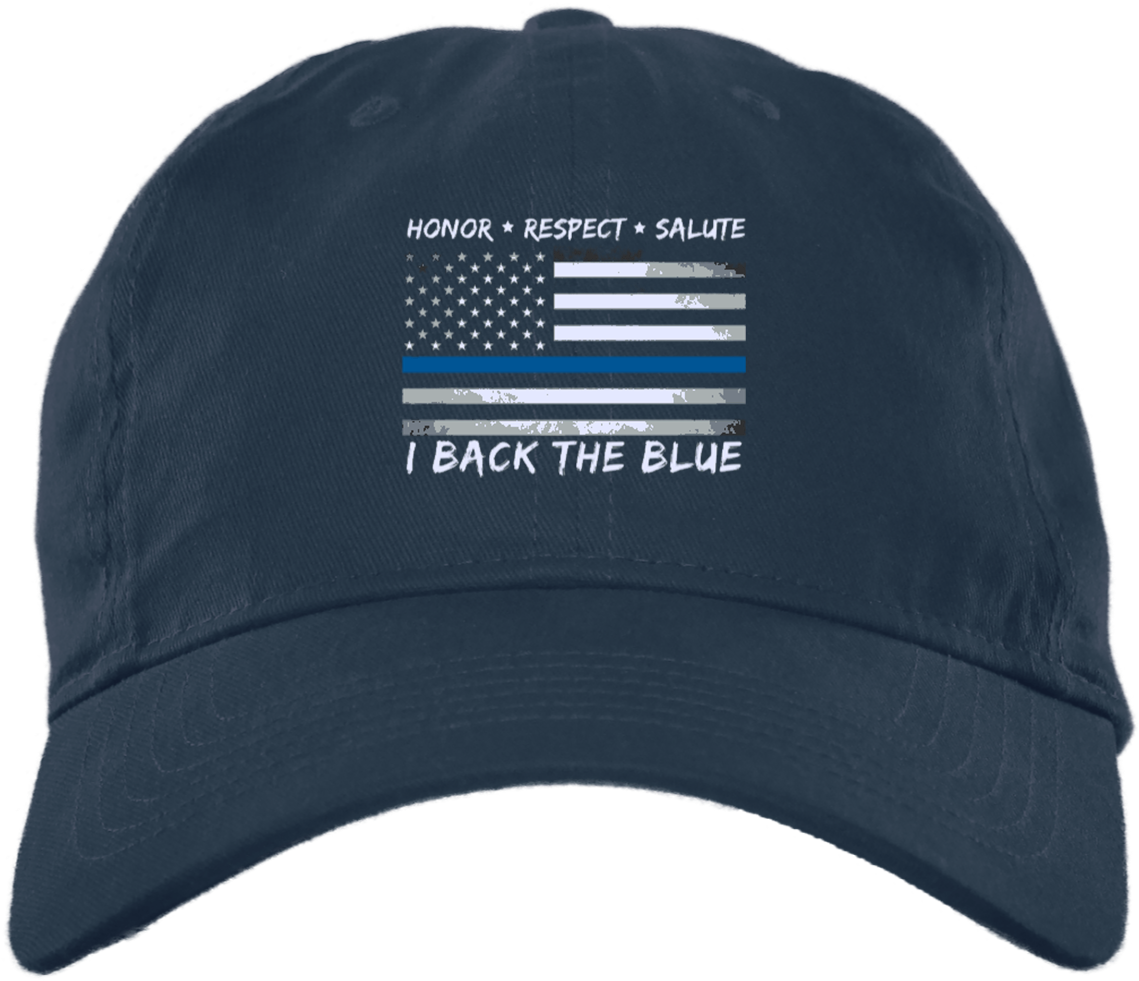 Download Back The Blue Hat - Thin Blue Line PNG Image with No ...